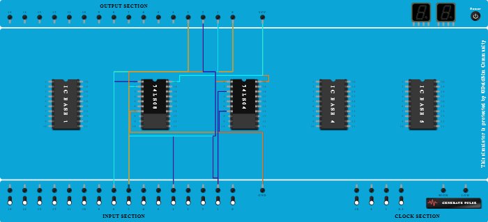New Circuit by sai srujana | DeldSim - Online Electronics Simulator