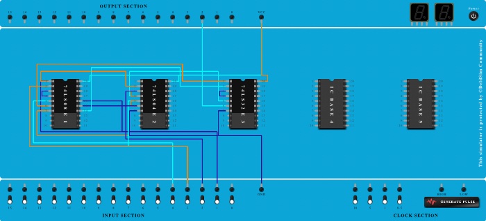 New Circuit by Seraphim | DeldSim - Online Electronics Simulator