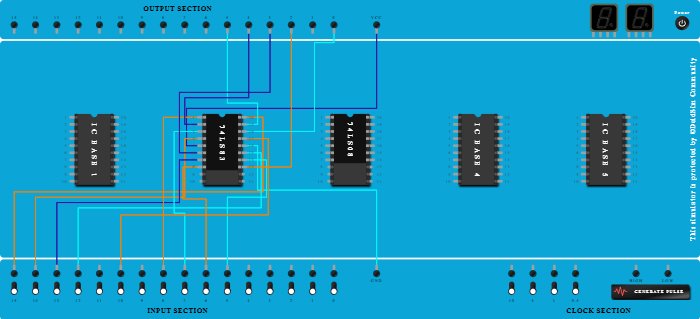 New Circuit by kalpita | DeldSim - Online Electronics Simulator