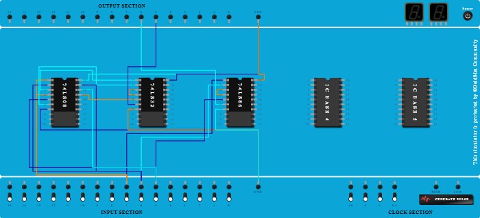 New Circuit by Nidhi K.C | DeldSim - Online Electronics Simulator