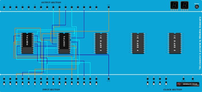 New Circuit by Nidhi K.C | DeldSim - Online Electronics Simulator